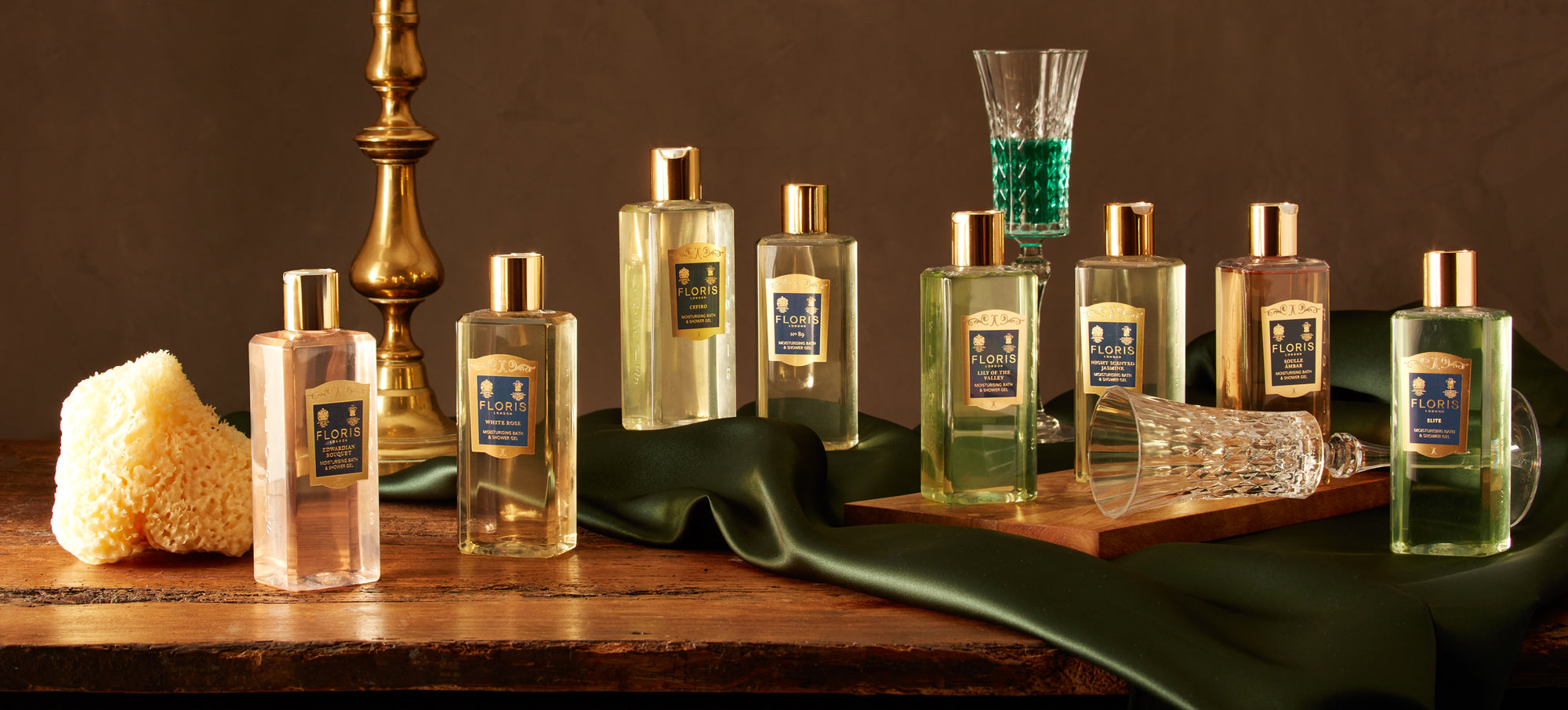 White Rose Bath & Shower Gel | Floris London UK