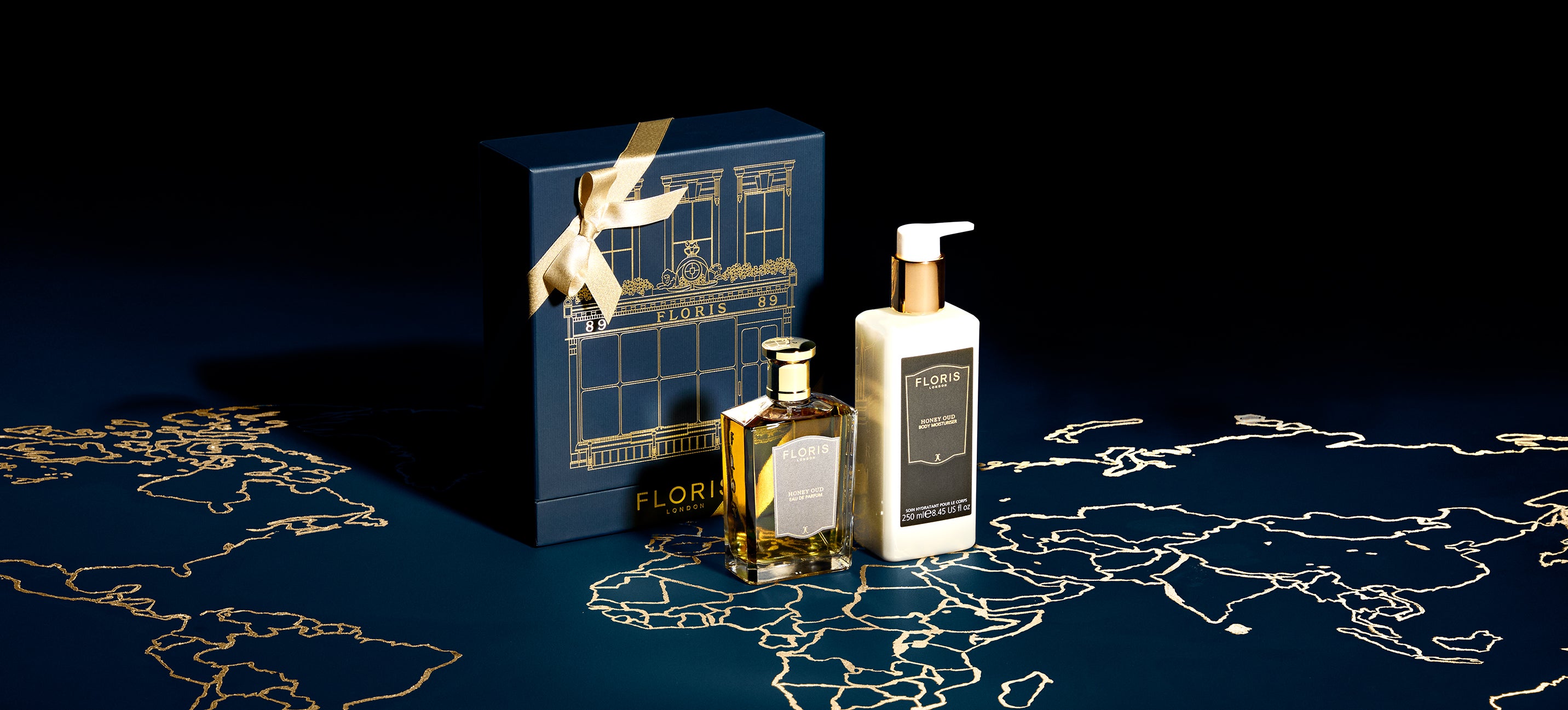 Sweet Lux | Honey Oud Duo | Floris London UK