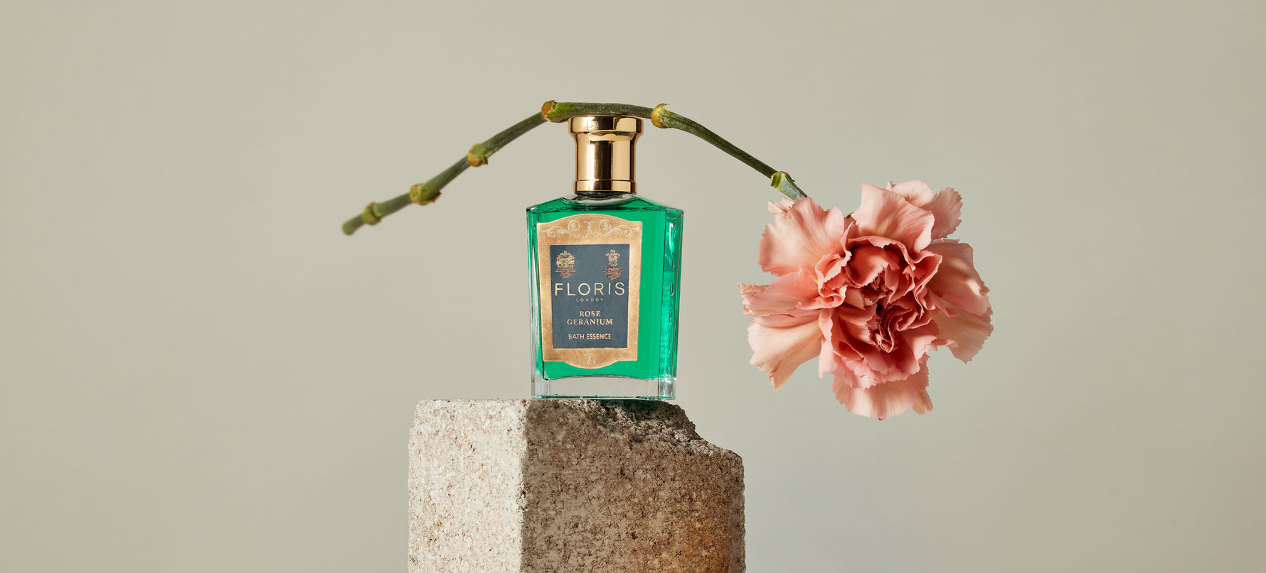 Rose Geranium Bath Essence | Floris London UK