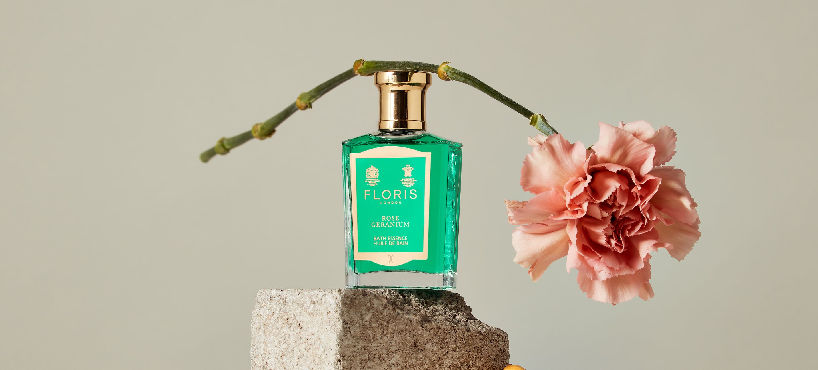 Rose Geranium Bath Essence | Floris London UK